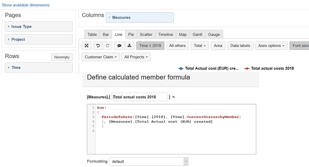 Calculated member using Time filter - Questions & Answers - eazyBI Community