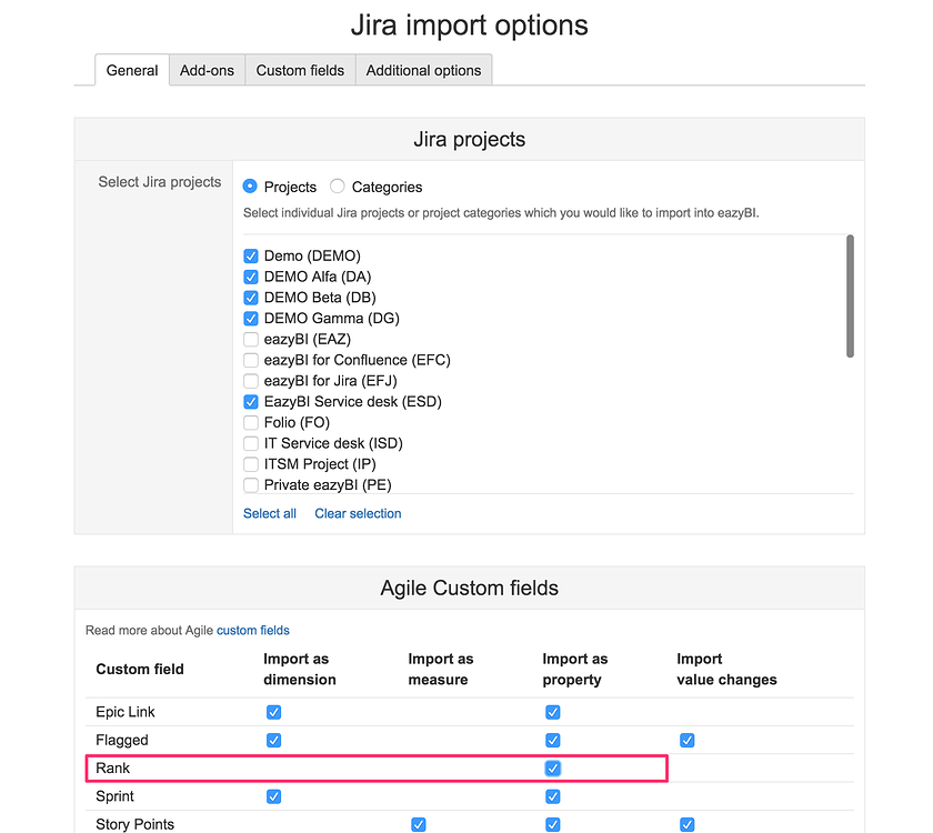 Sort or Order Rows in a bar chart by Rank of the JIRA issue - Questions ...
