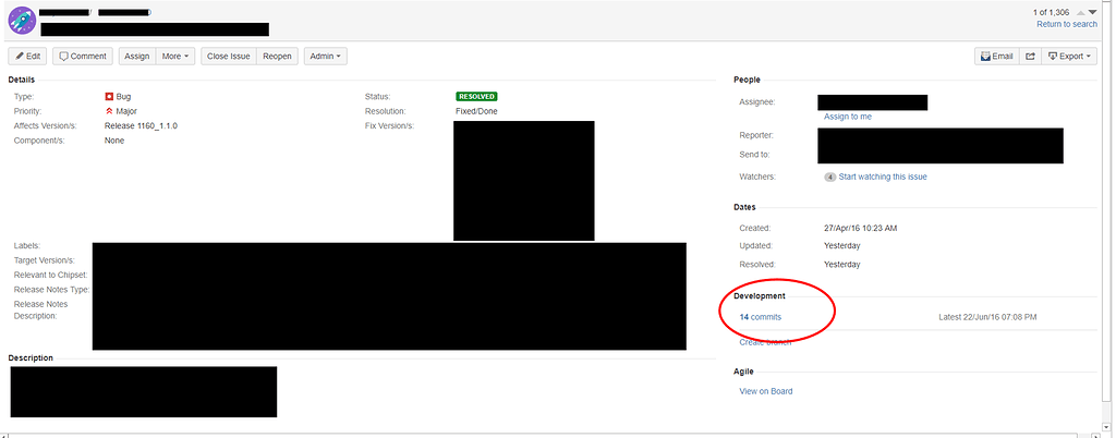 Development field from JIRA - Questions & Answers - eazyBI Community