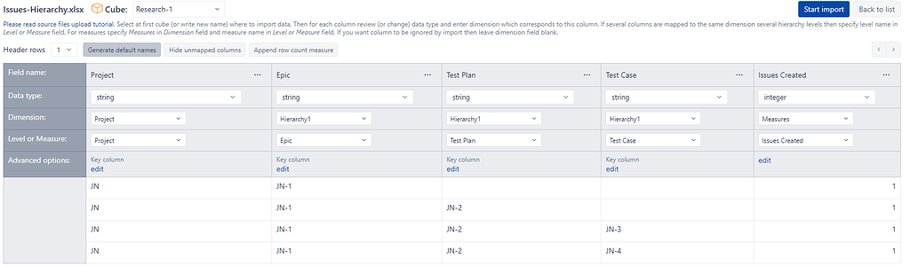 Data mapping 2 Excel files - Prevent integer in common measure from ...