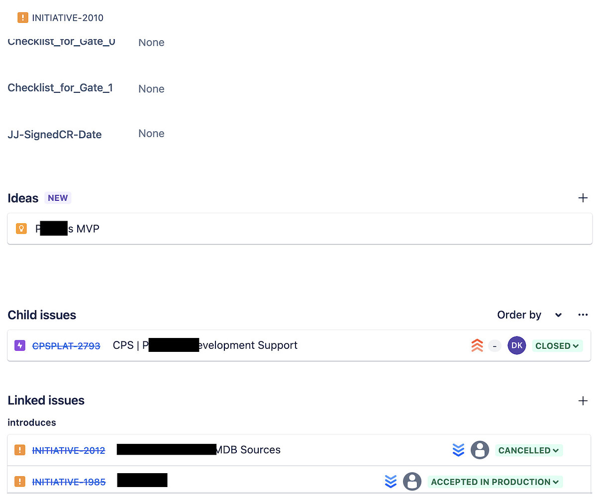 Setup Hierarchy with 4 layers via parent field and top layer via issue link - Questions ...