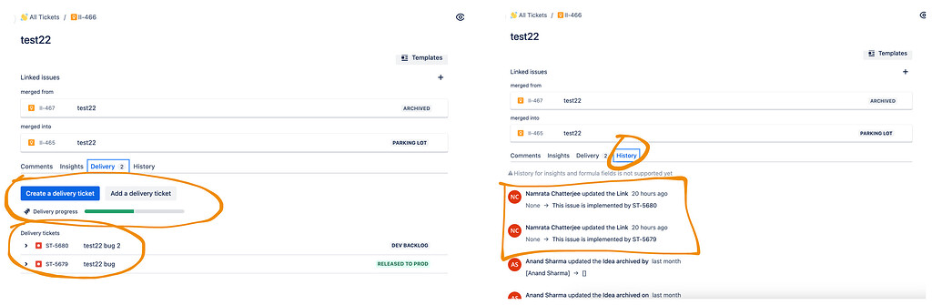 Date When An Issue Was Linked Questions And Answers Eazybi Community
