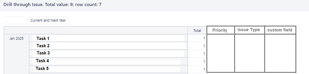 Is there a way to display more columns in Drill Through Issue window? - Questions & Answers ...
