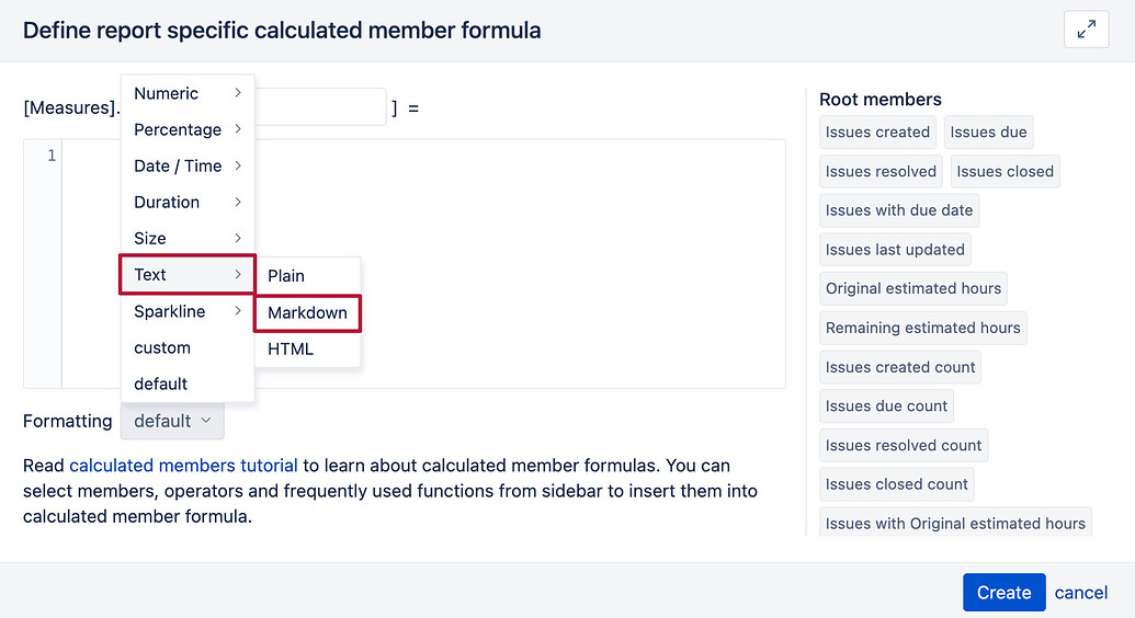 Measure formatting (markdown and custom) - Tips & Tricks - eazyBI Community