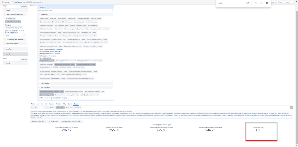 Multiple Sprint Overview - Questions & Answers - eazyBI Community