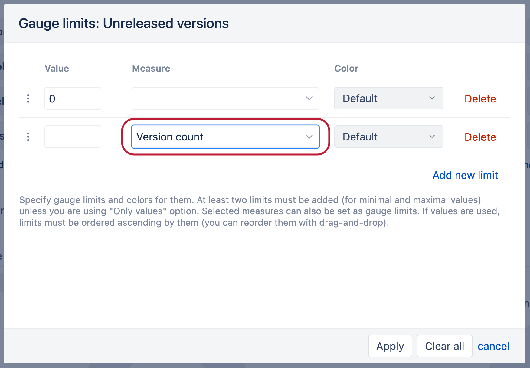 How to count releases for a project - Questions & Answers - eazyBI Community
