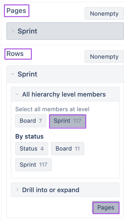 Story Points and Time in work measures by sprints - Questions & Answers - eazyBI Community