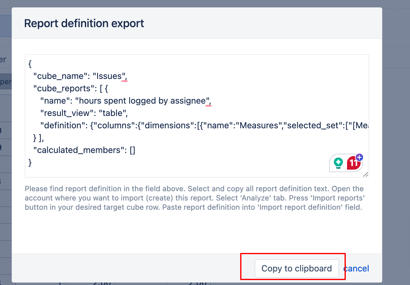 Report Definition Is In Wrong Format Questions And Answers Eazybi Community